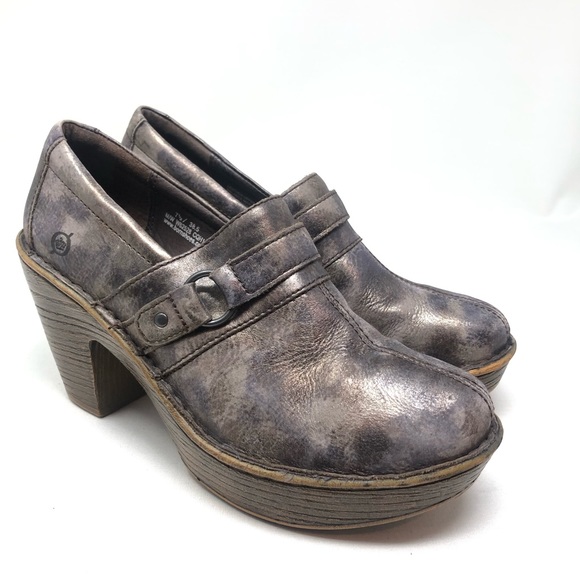 Born | Shoes | Womens Born Haddon W62528 Clogs Platform Sz 7 2 | Poshmark